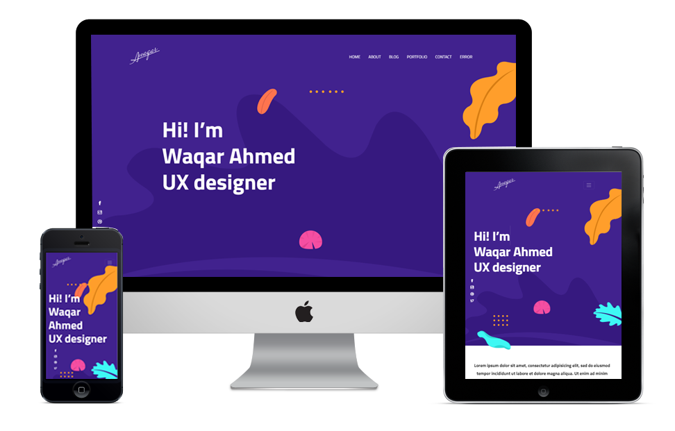 Full-Stack Developer & UI/UX Designer | Waqar Ahmed